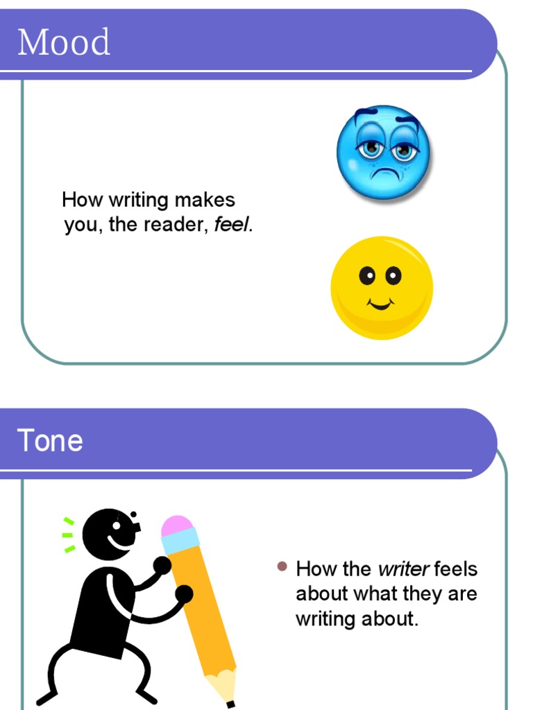 Moodtonepowerpoint | PDF | Language Arts & Discipline