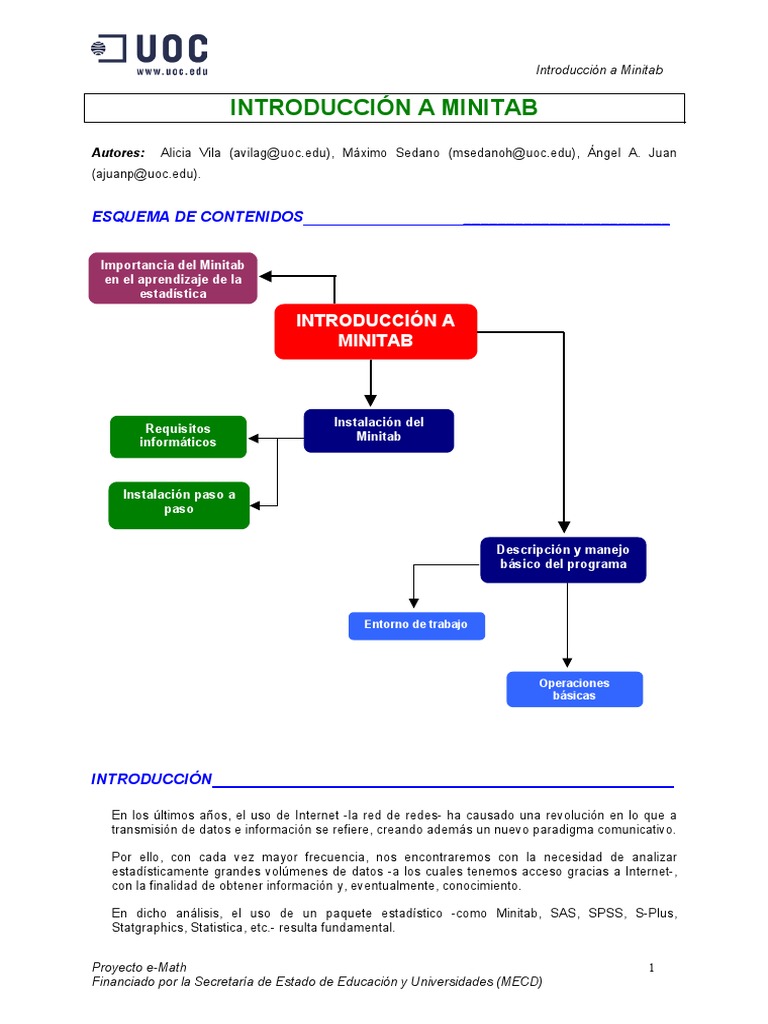 Minitab Guia PDF | PDF