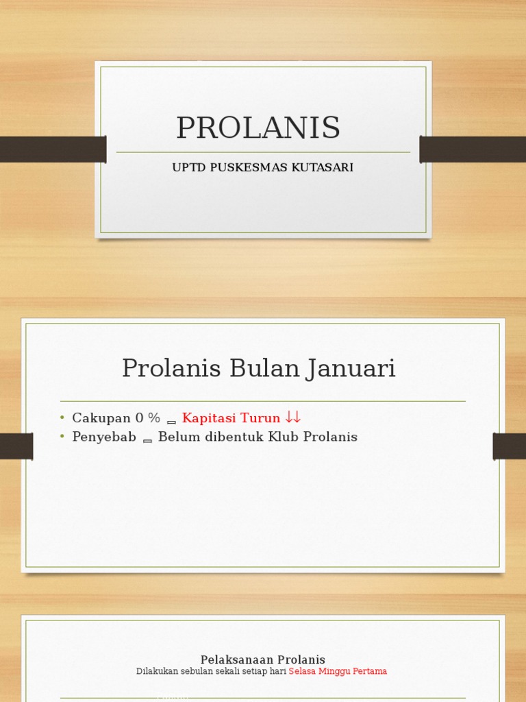 MENINGKATKAN CAKUPAN PROLANIS DI PUSKESMAS KUTASARI | PDF