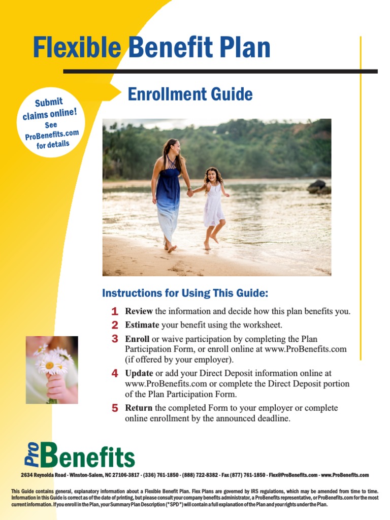 Flexible Benefit Plan: Enrollment Guide | PDF | Employee Benefits ...