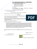 Contoh Surat Permohonan Praperadilan | PDF