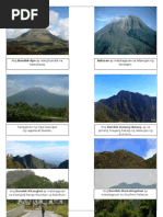 Mga Bundok at Bulkan Sa Pinas | PDF