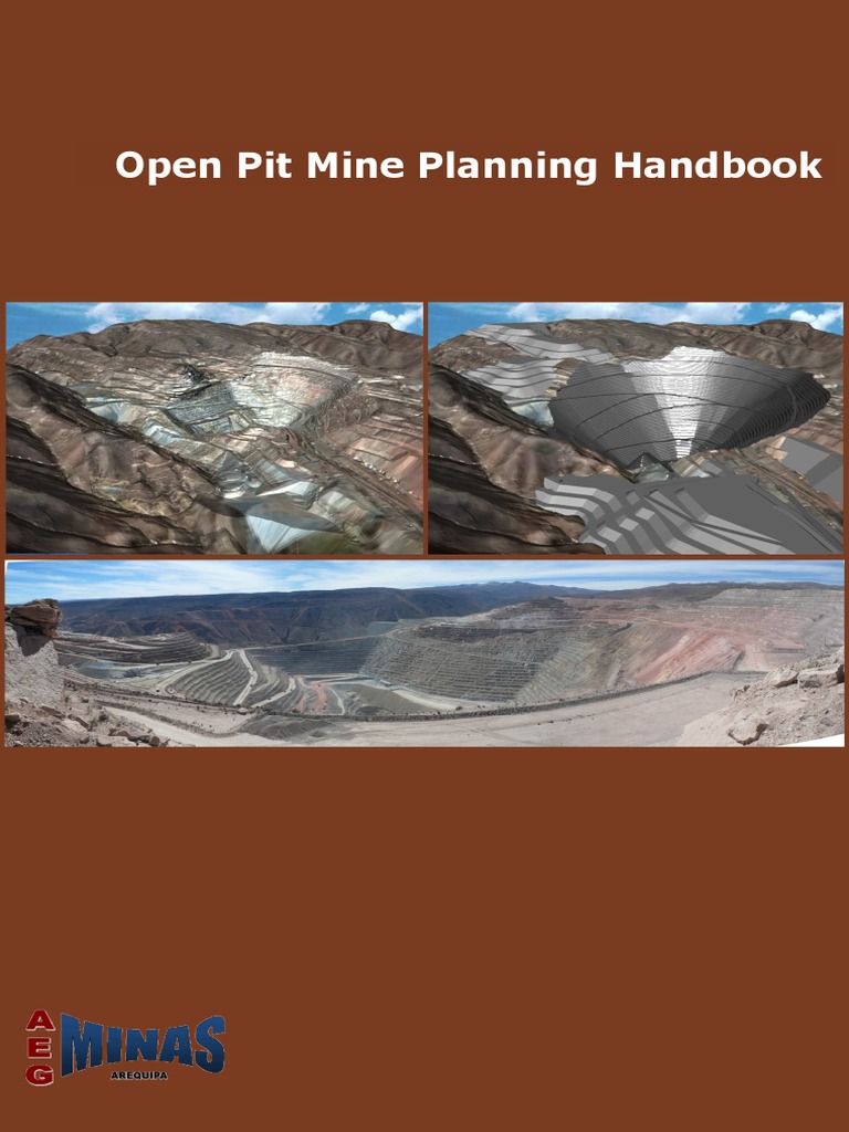 Open Pit Mine Planning Handbook PDF | PDF | Crystalline Solids | Economic Geology