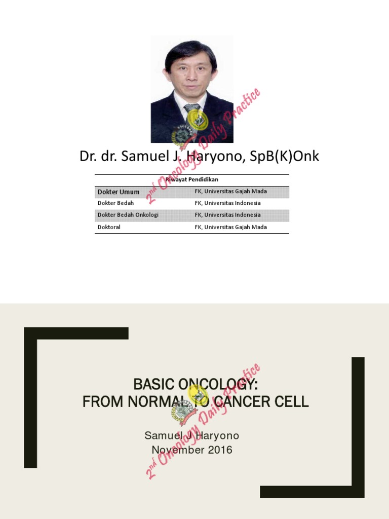 Basic Oncology | Download Free PDF | Apoptosis | Carcinogenesis