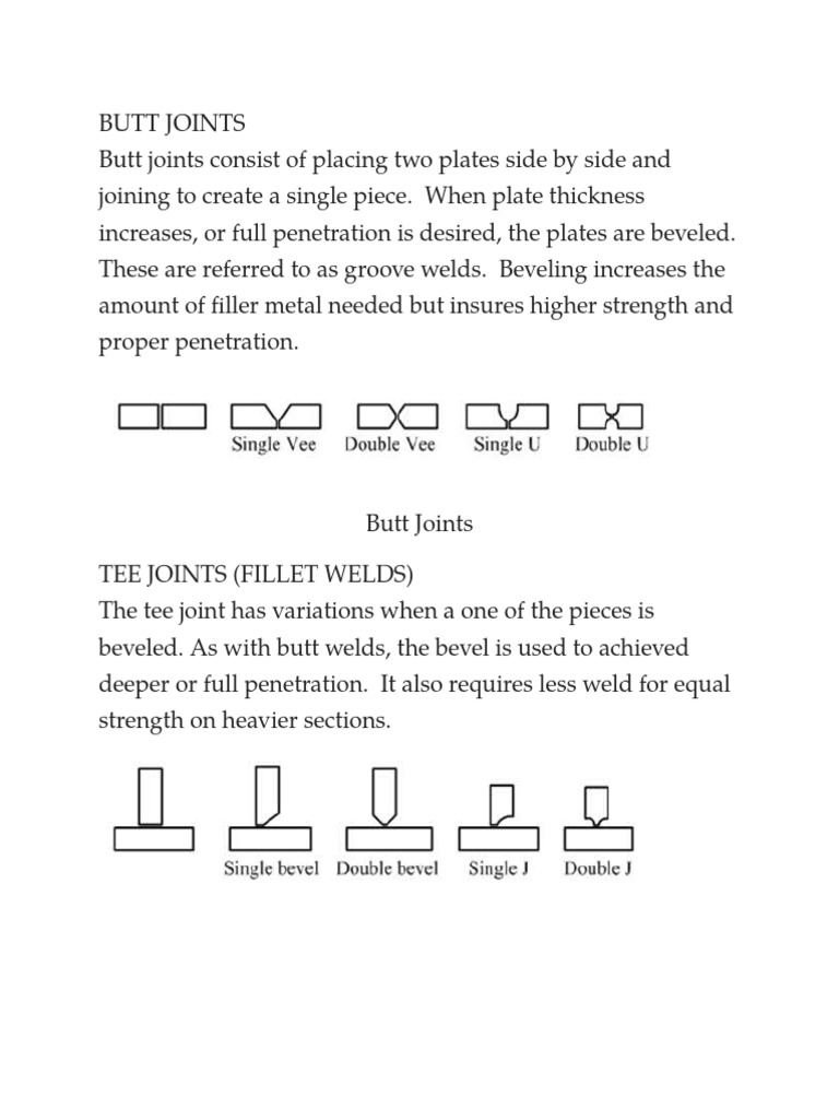 Butt Joints | PDF | Welding | Construction