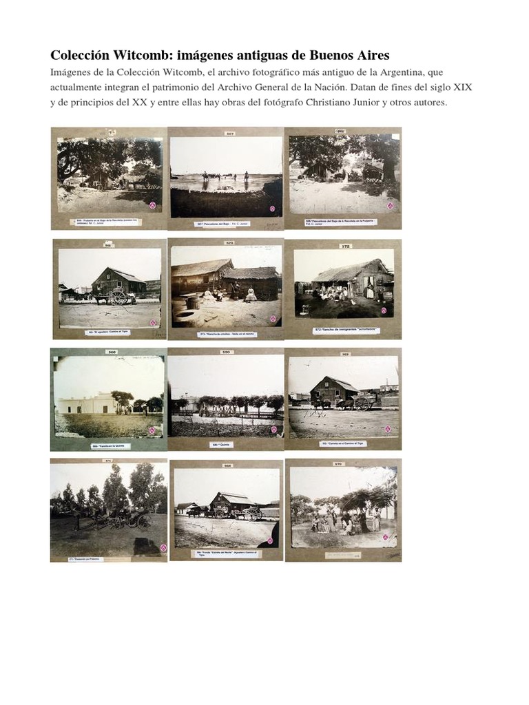 Catálogo Colección Witcomb | PDF