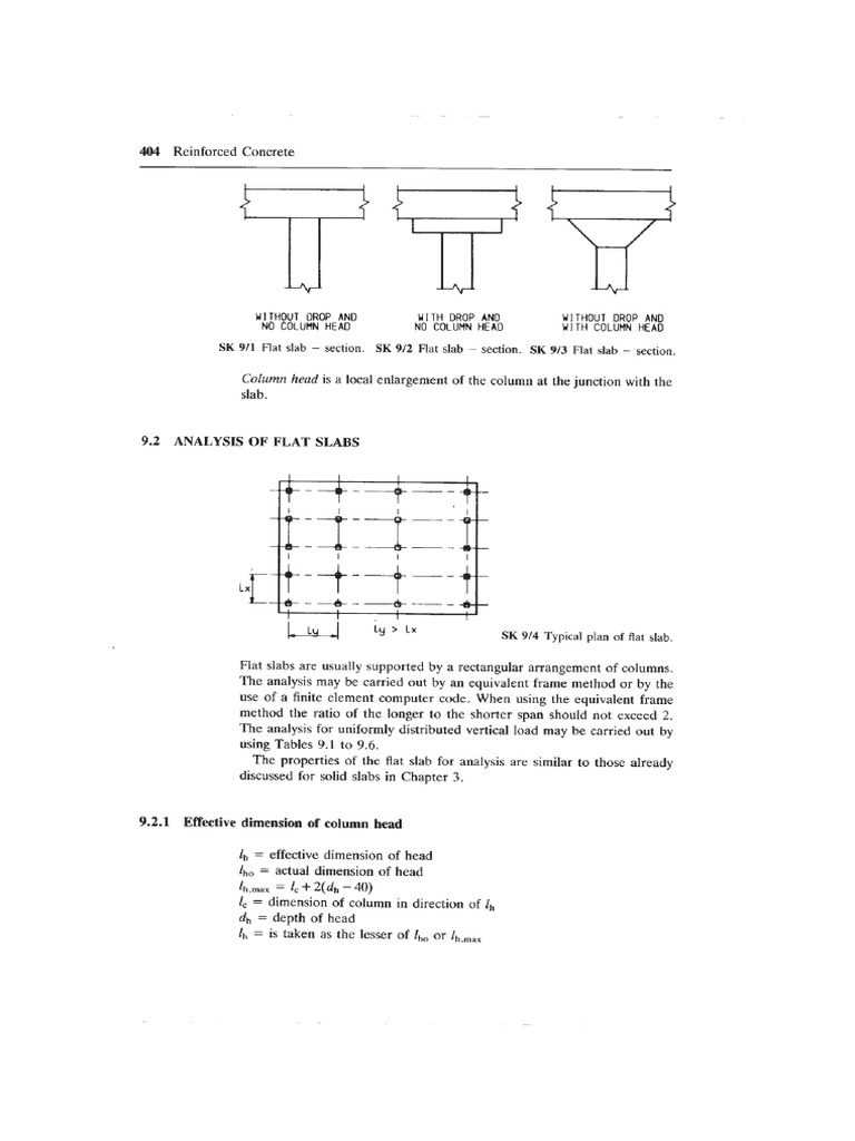 Design of Flat Slabs | PDF
