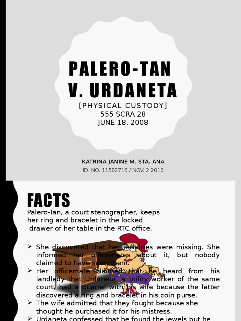 Palero-Tan v. Urdaneta | PDF
