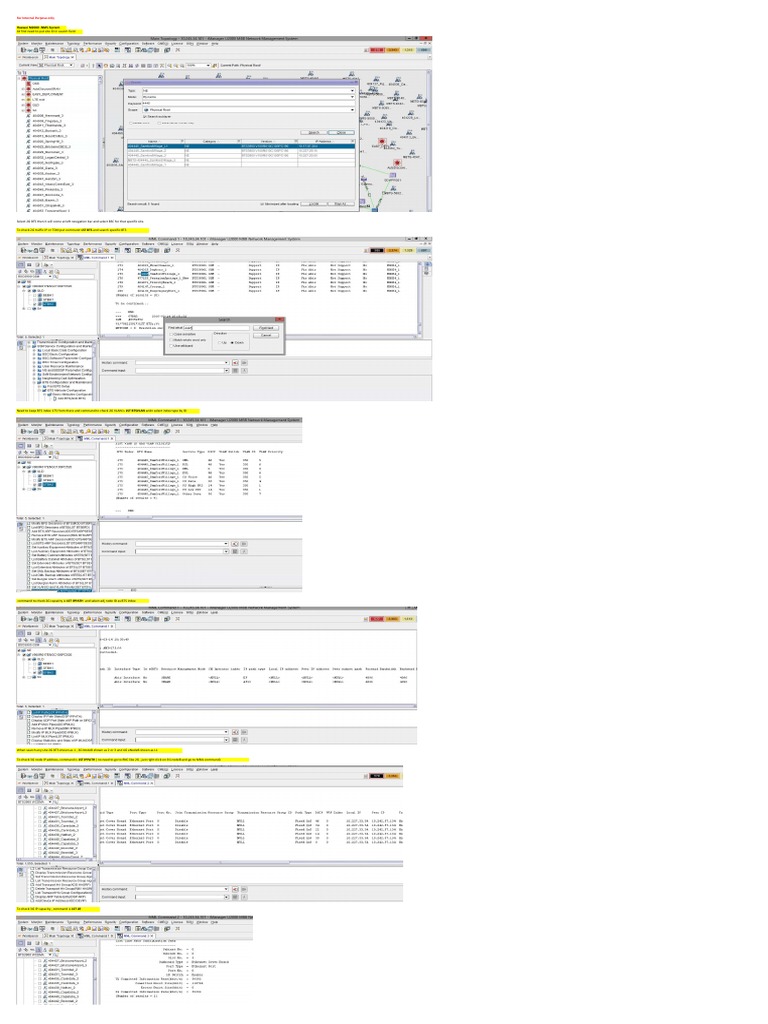 Huawei BTS Node Parameter Details From NMS System For TX Planning | PDF