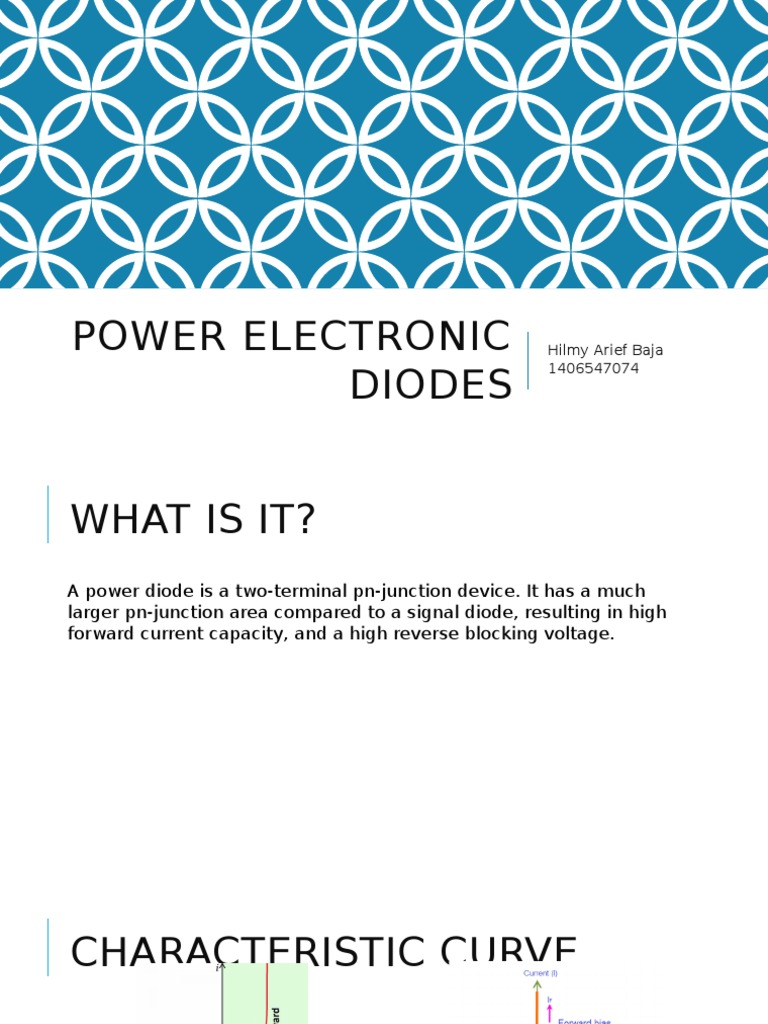 Power Diodes: Basics & Functions | PDF | Diode | P–N Junction