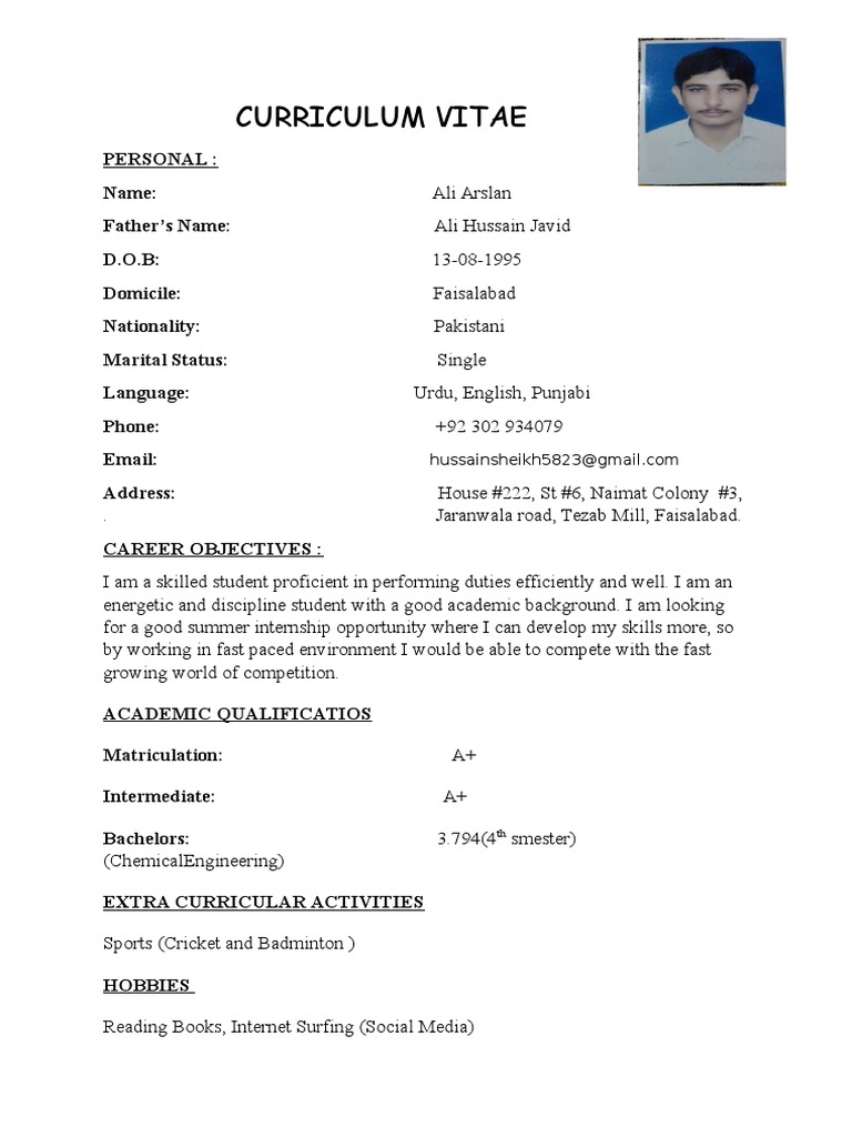 Curriculum Vitae2 | PDF