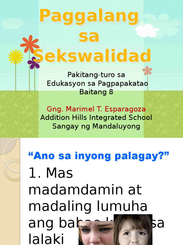 Powerpoint Sekswalidad | PDF