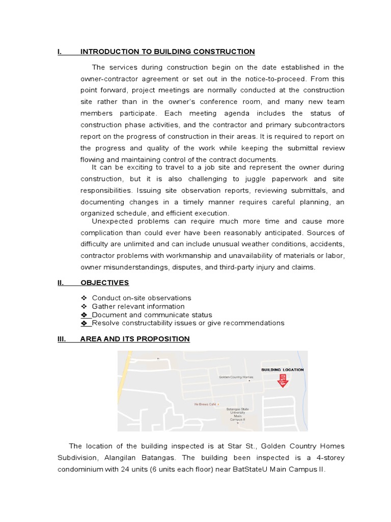 I. Introduction To Building Construction | PDF | Concrete | Abrasive