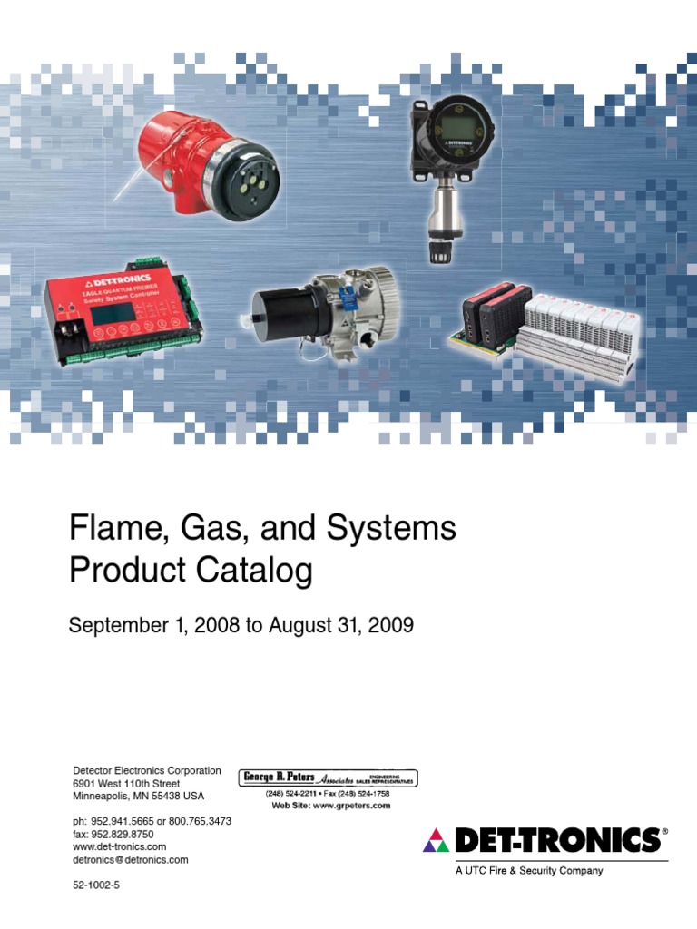DET-TRONICS Product Catalog PDF | PDF