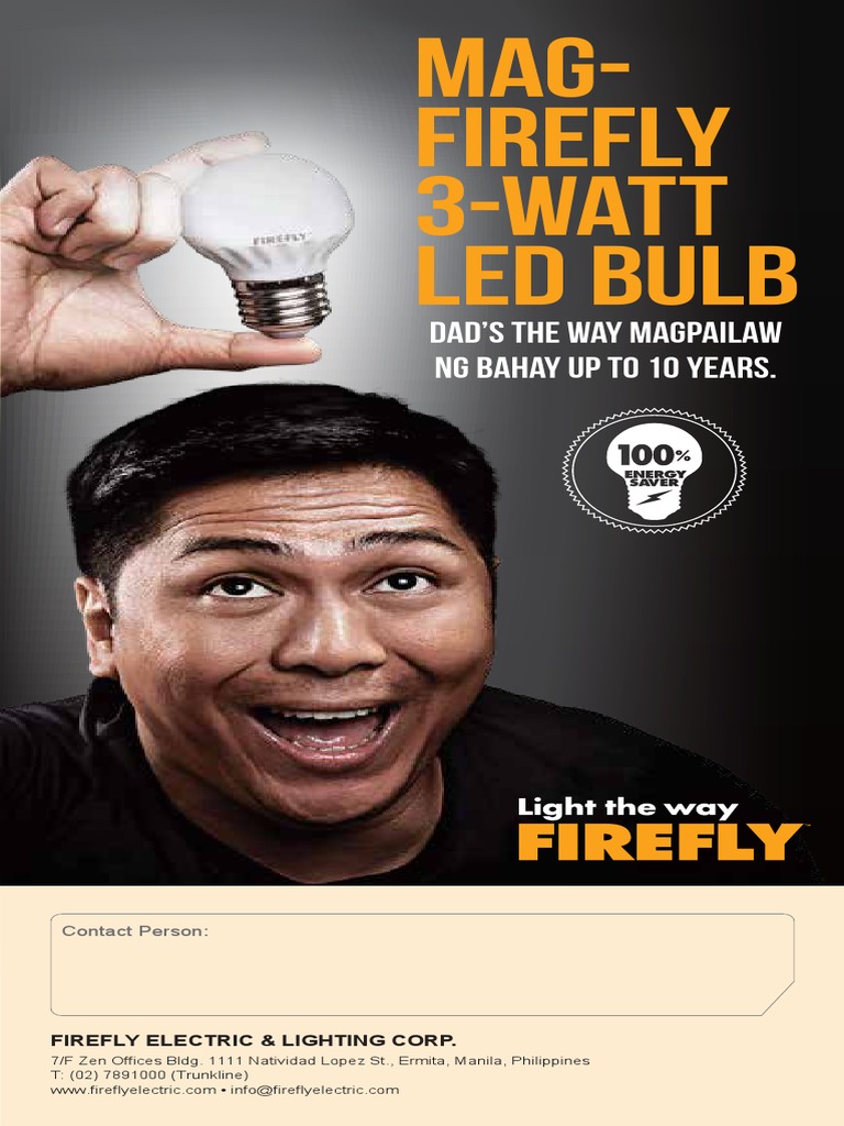 Firefly Lighting Flyer PDF | PDF | Fluorescent Lamp | Ac Power Plugs ...