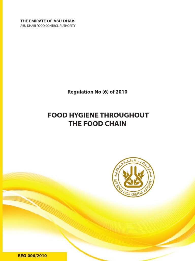 ADFCA Food Hygiene | PDF | Hygiene | Food Safety