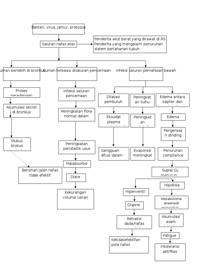 Pathway Bronchopneumonia | PDF