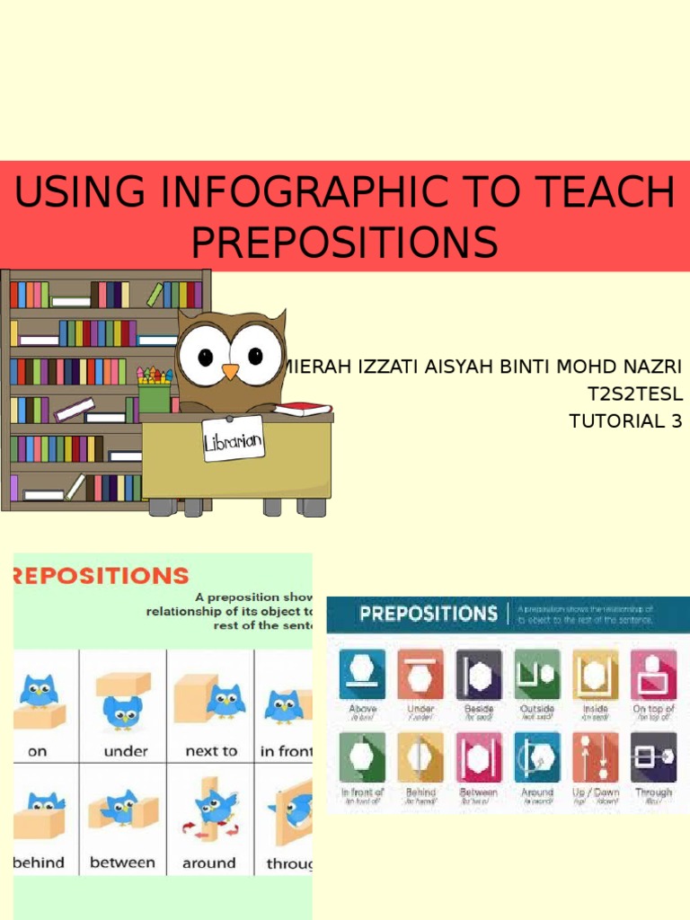 Using Infographic To Teach Prepositions | PDF