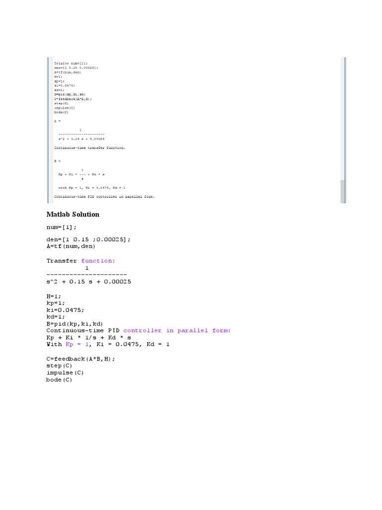 Matlab Solution Moon | PDF