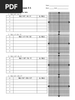 Project - Function Family Album | PDF | Function (Mathematics) | Analysis