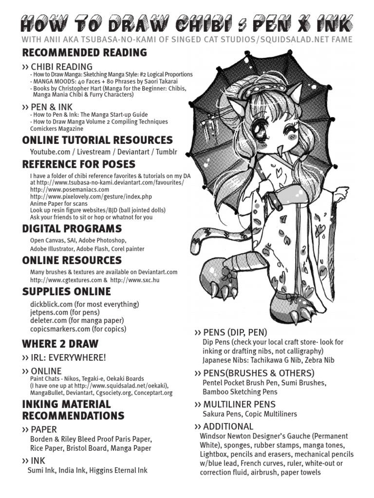 How To Draw Chibi Otakon 2011 by Tsubasa No Kami-D42m6n5 PDF | PDF ...