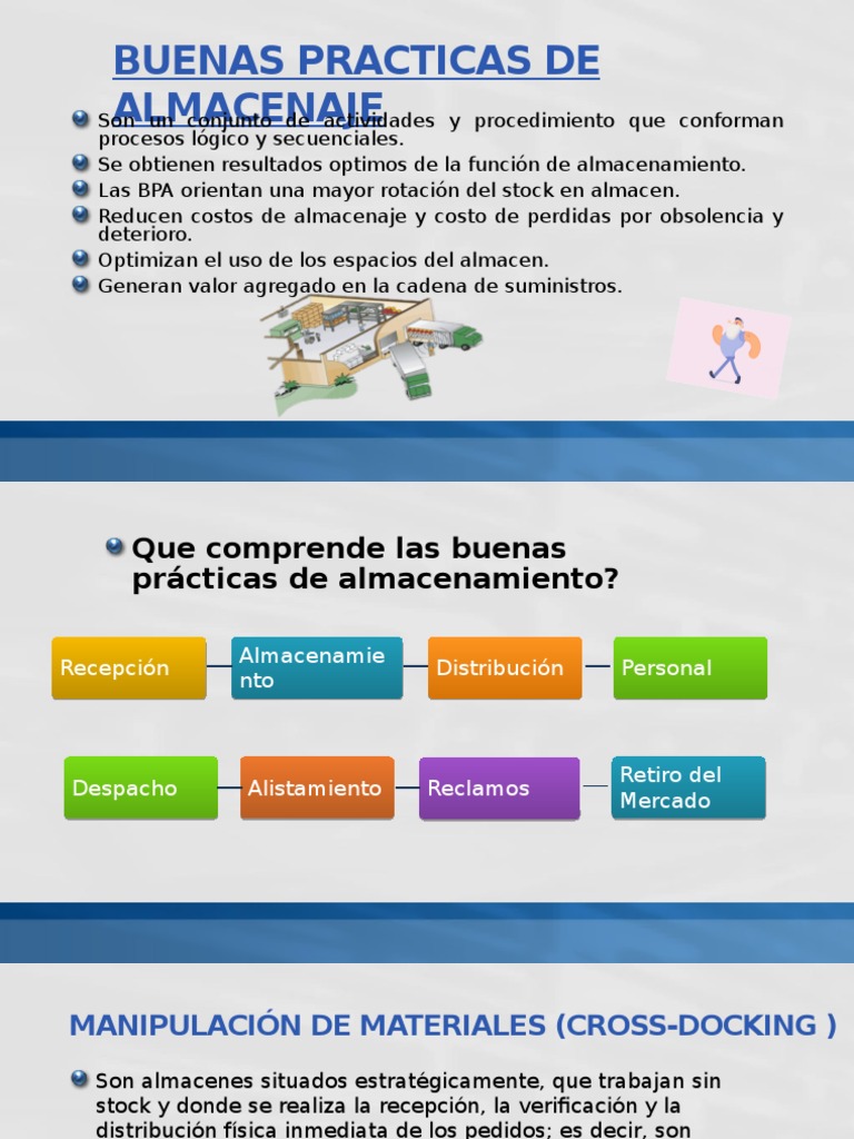 Buenas Practicas de Almacenaje | PDF | Código de barras | Almacén Buenas Practicas de Almacenaje | PDF | Código de barras | Almacén