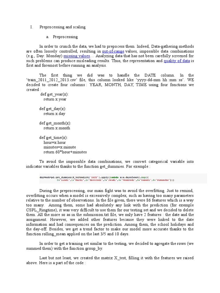 Axa Challenge Rapport | PDF | Standard Deviation | Statistical Analysis