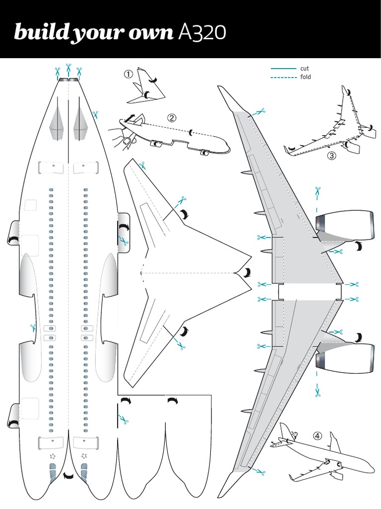 Build Your Own A320 (Plain) | PDF | Airbus
