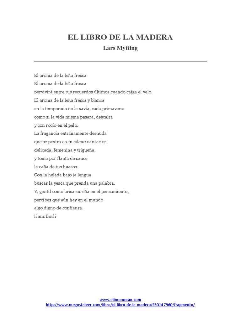 El libro de la madera: Sabiduría y usos | PDF | Naturaleza