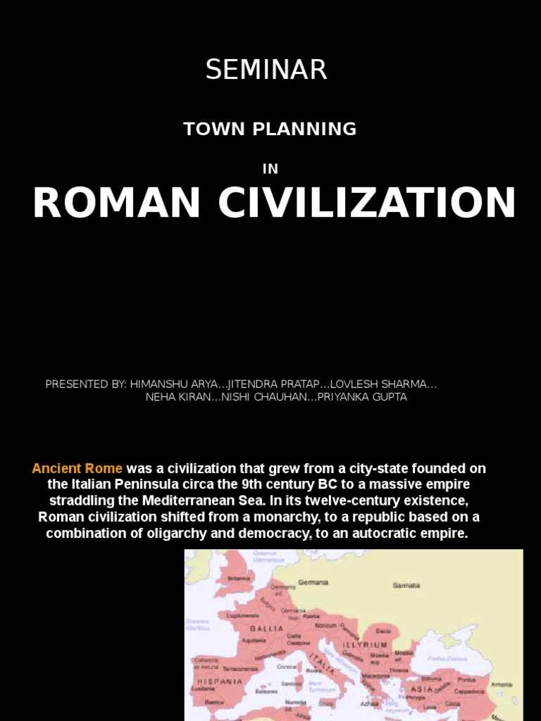 Seminar: Roman Civilization | PDF | Ancient Rome | Ancient Greece