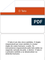 Trabalho Sobre o Sentido Do Tato | PDF | Sistema somatossensorial ...