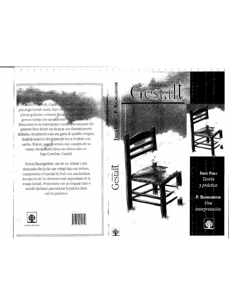 TERAPIA GESTALT Fritz Perls Teoría y Práctica | PDF