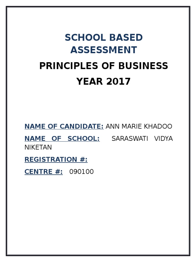 Pob Production Sba | Sole Proprietorship | Employment