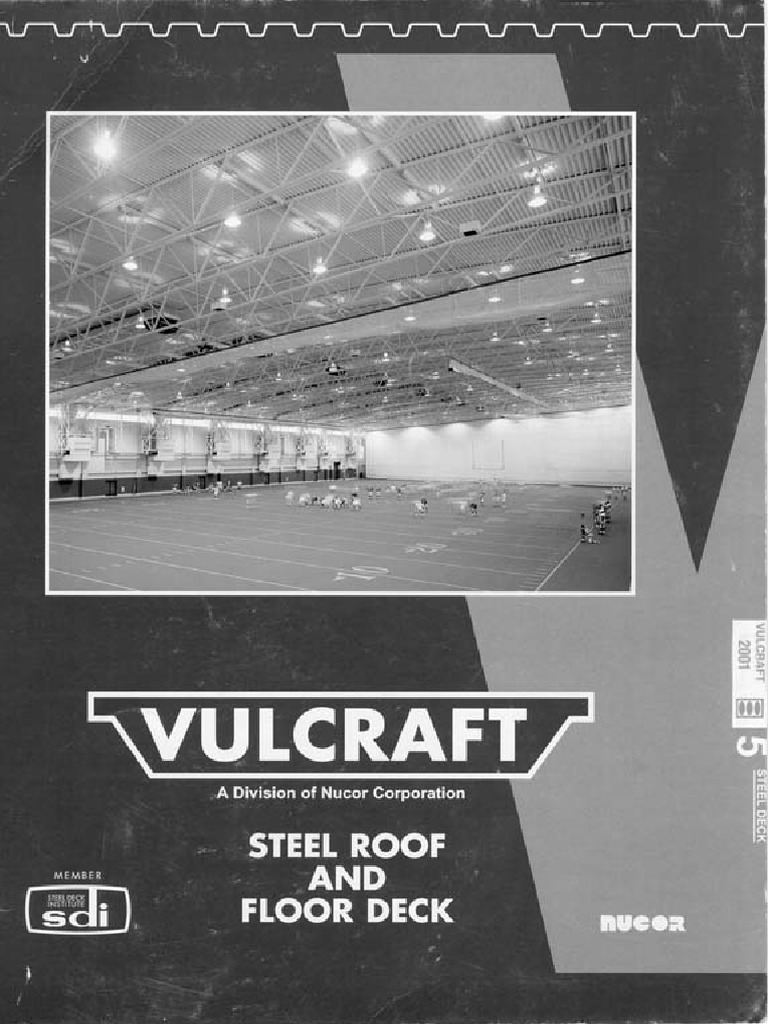 Vulcraft Decking Catalog PDF | PDF | Welding | Construction