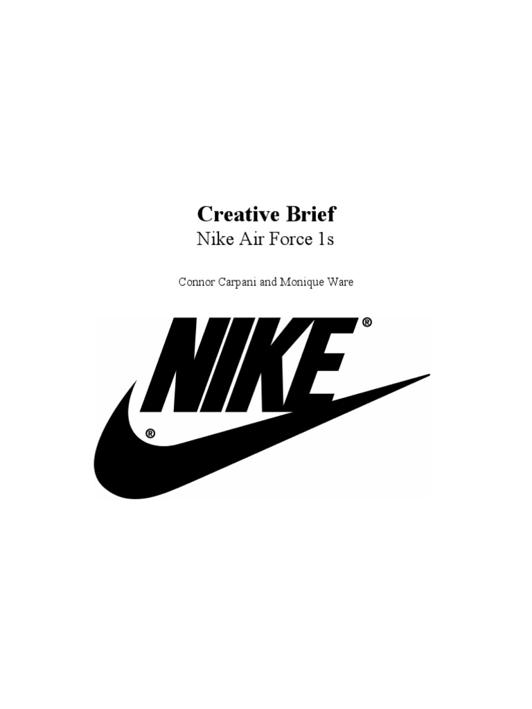 Nike Creative Project Brief Sample | PDF | Nike | Shoe