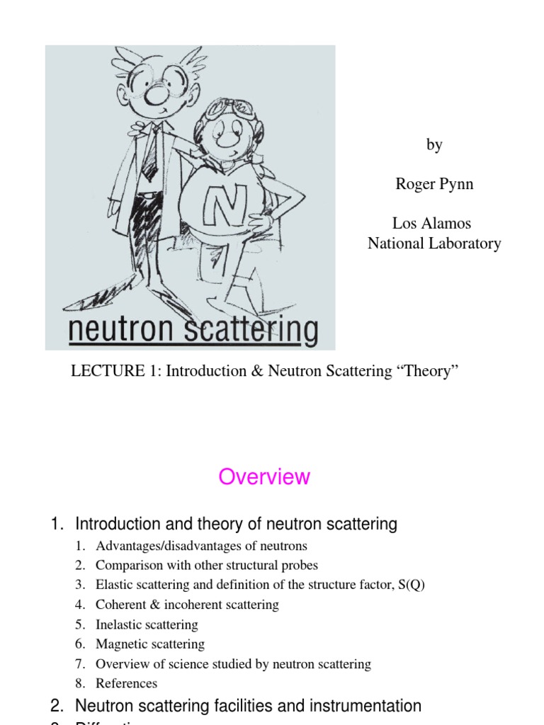 Intro To Neutron Scattering | PDF | Neutron | Scattering
