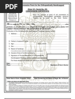 Certificate For Visual Standards For Driving: (See Instructions ...
