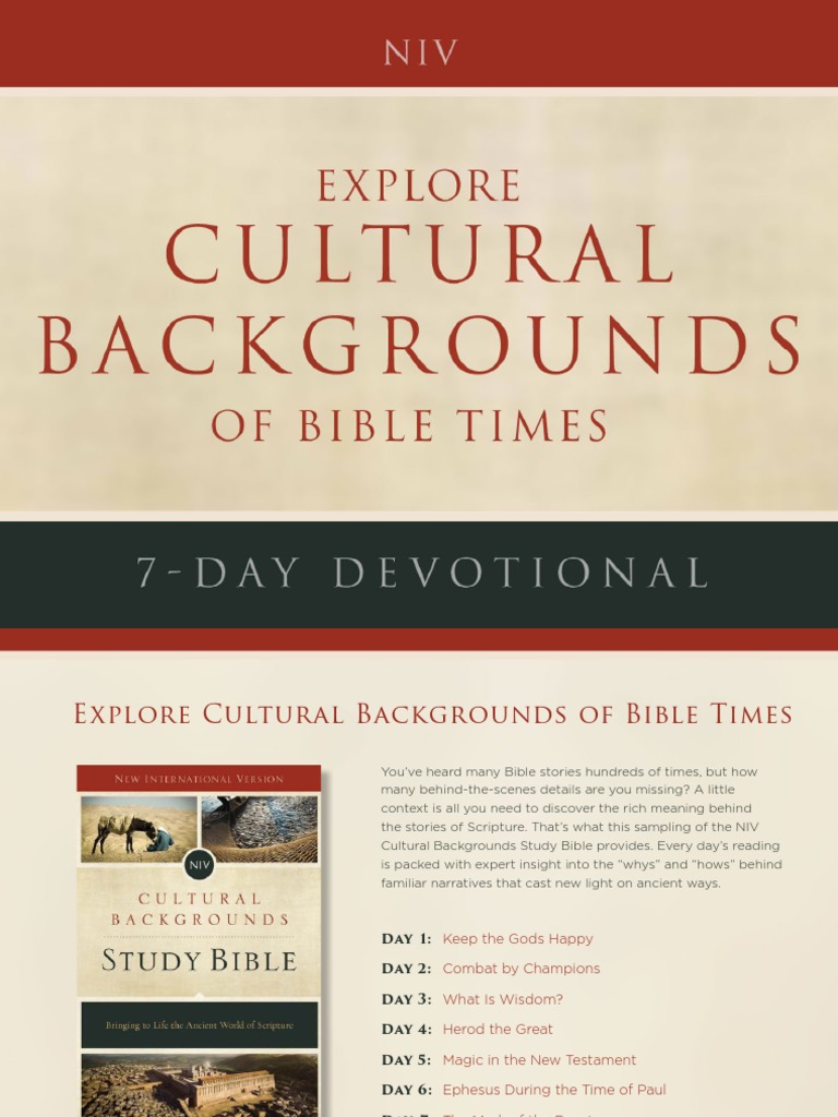 7 Day Devotional PDF | PDF