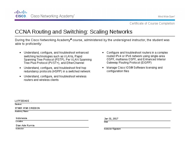 CCNA Routing and Switching Scaling Networks | PDF