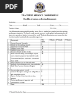 Teacher Attendance Register Form | PDF