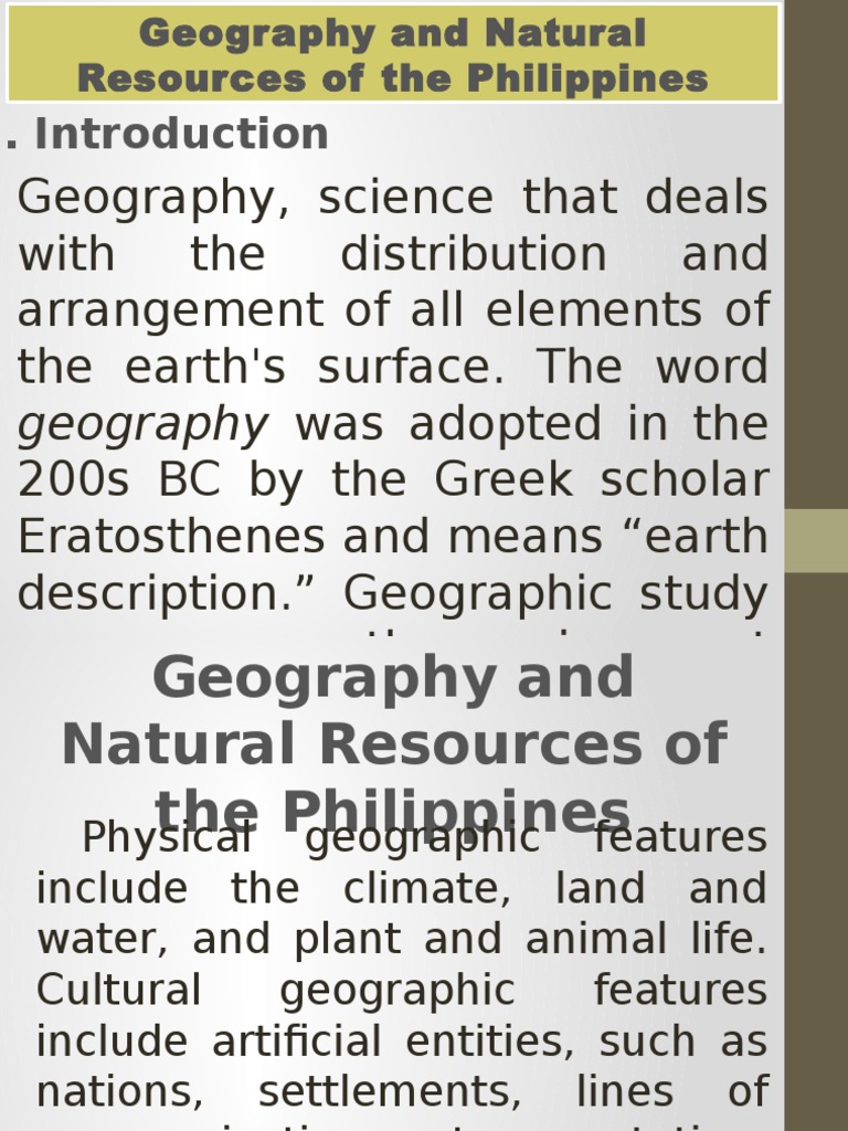Introduction and Geography of the Philippines | Luzon | Philippines