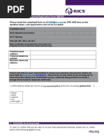 RICS APC Case Study Guide | PDF