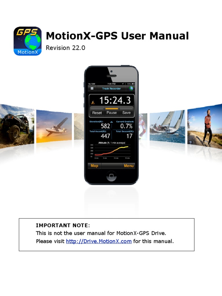 MotionX GPS Manual | PDF | I Phone | Email