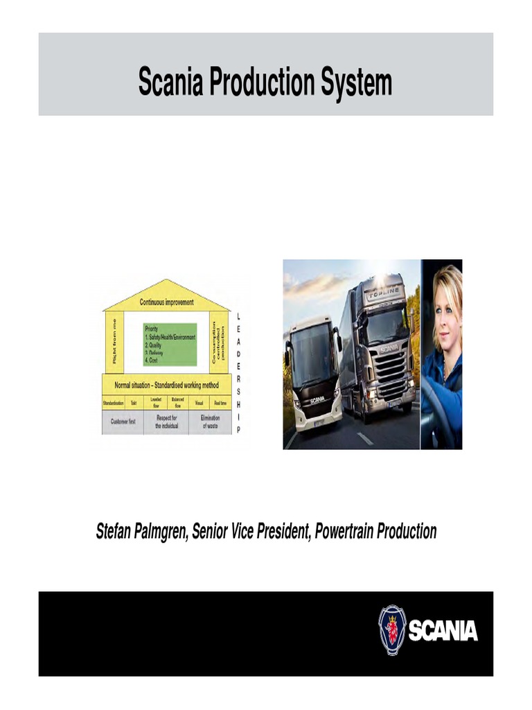 Scania Production System.pdf | Leadership | Leadership & Mentoring