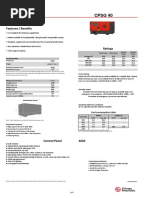 Rotary Compressor Data Sheet | PDF | Technology & Engineering