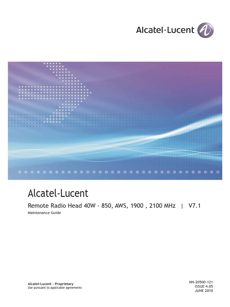 21 (Alcatel-Lucent Remote Radio Head 40W - 850, AWS, 1900, 2100 MHZ ...