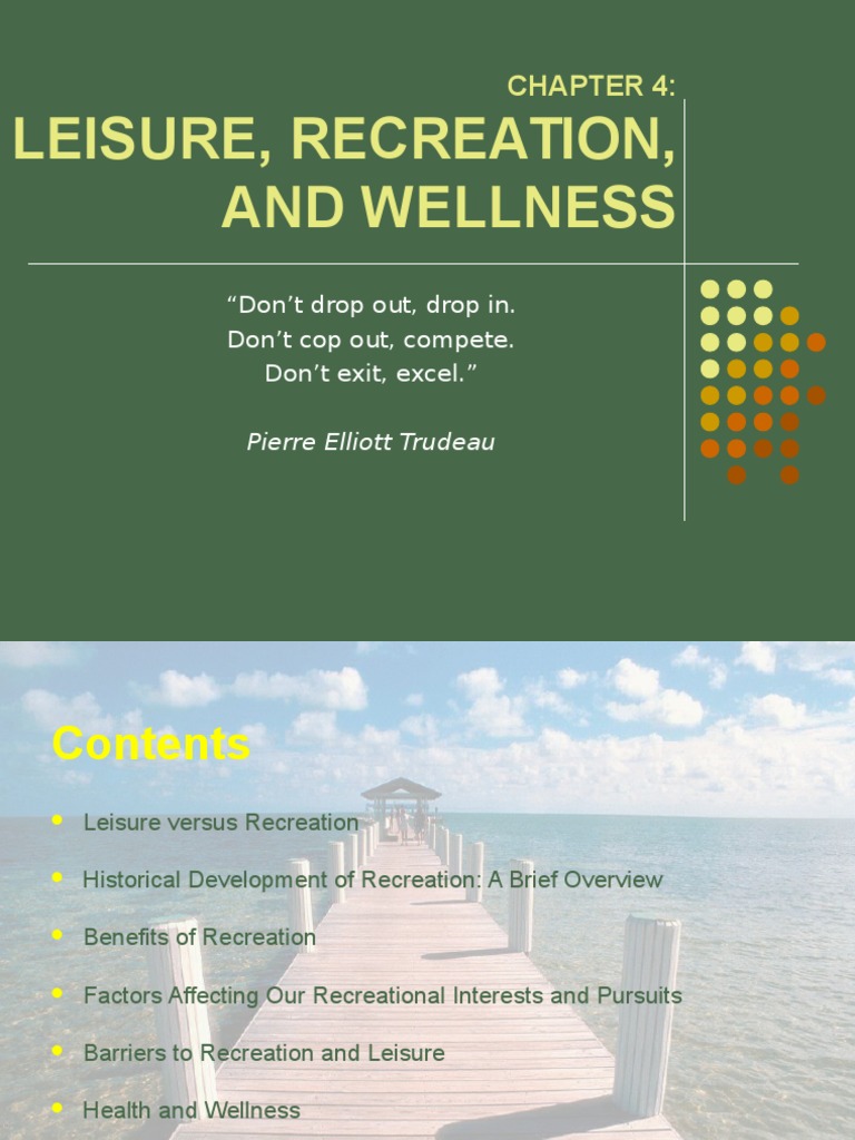 History of Leisure and Recreation | PDF | Leisure | Recreation