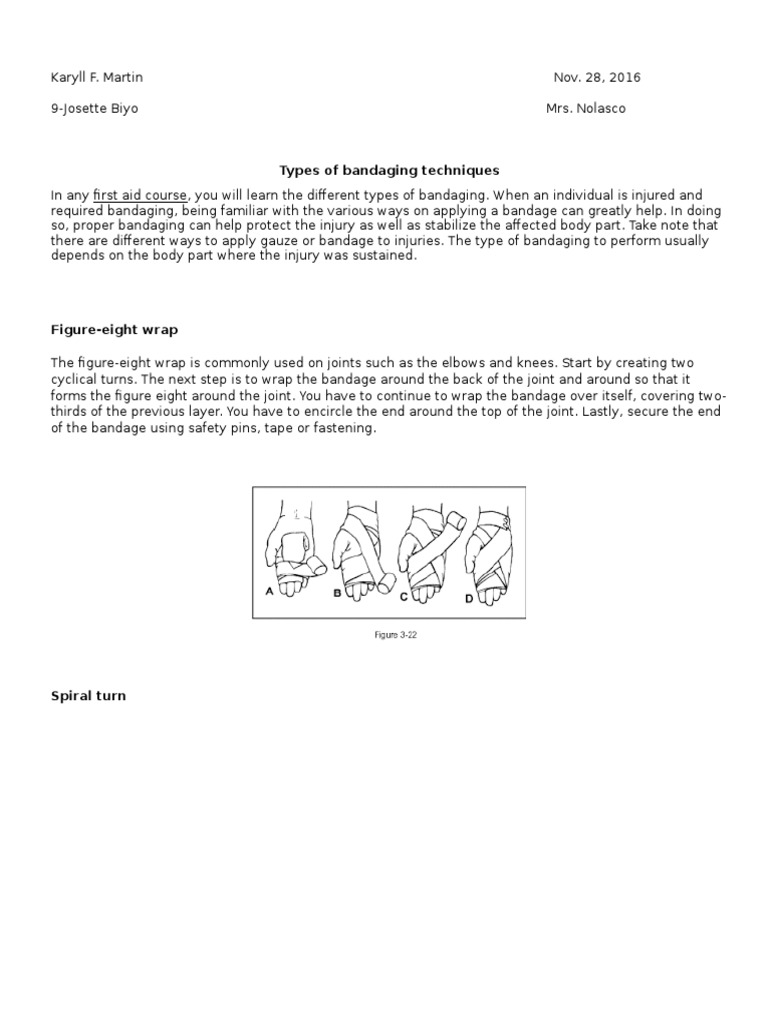 Essential Bandaging Techniques Guide | PDF | Angle | Triangle