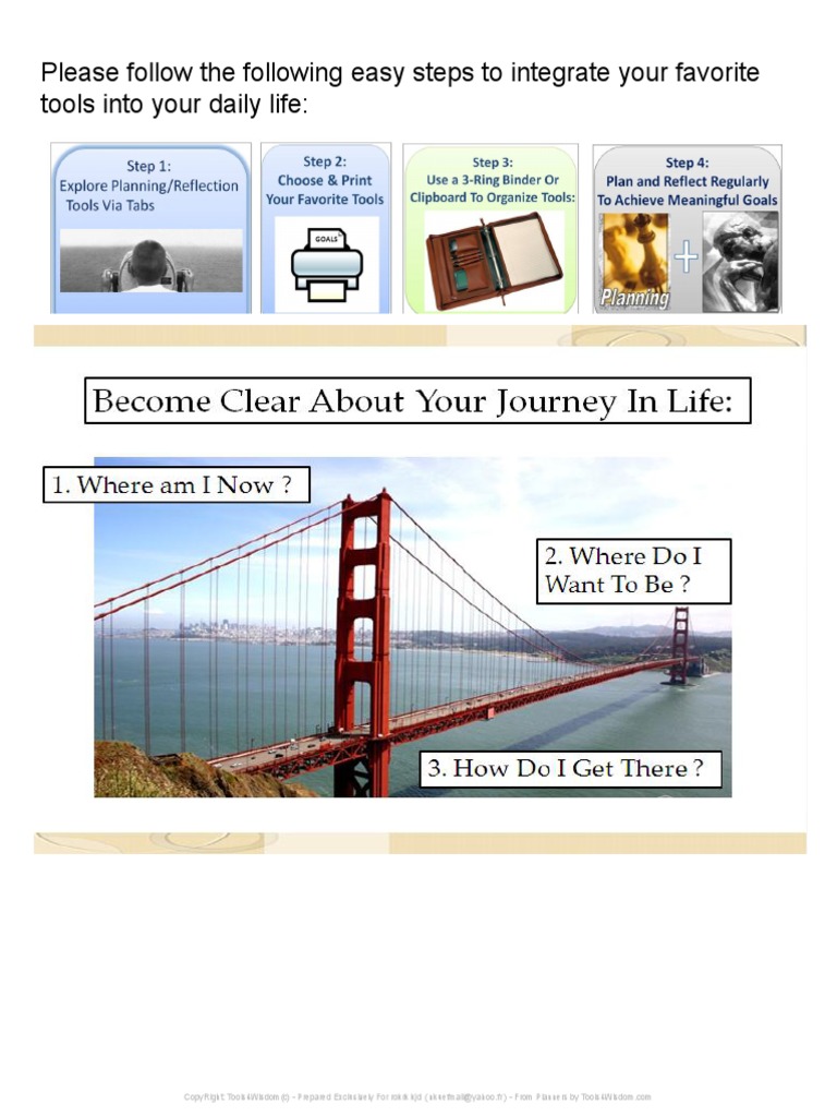 Reflection Tools | PDF | Goal | Action (Philosophy)