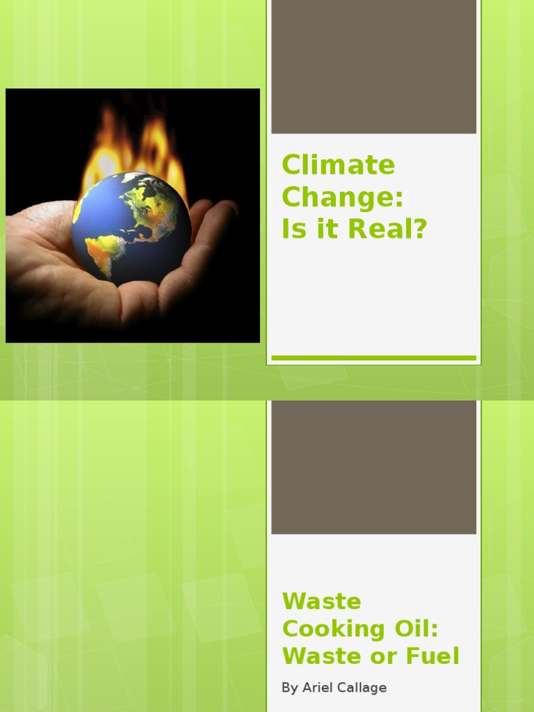 Waste Cooking Oil Presentation | PDF